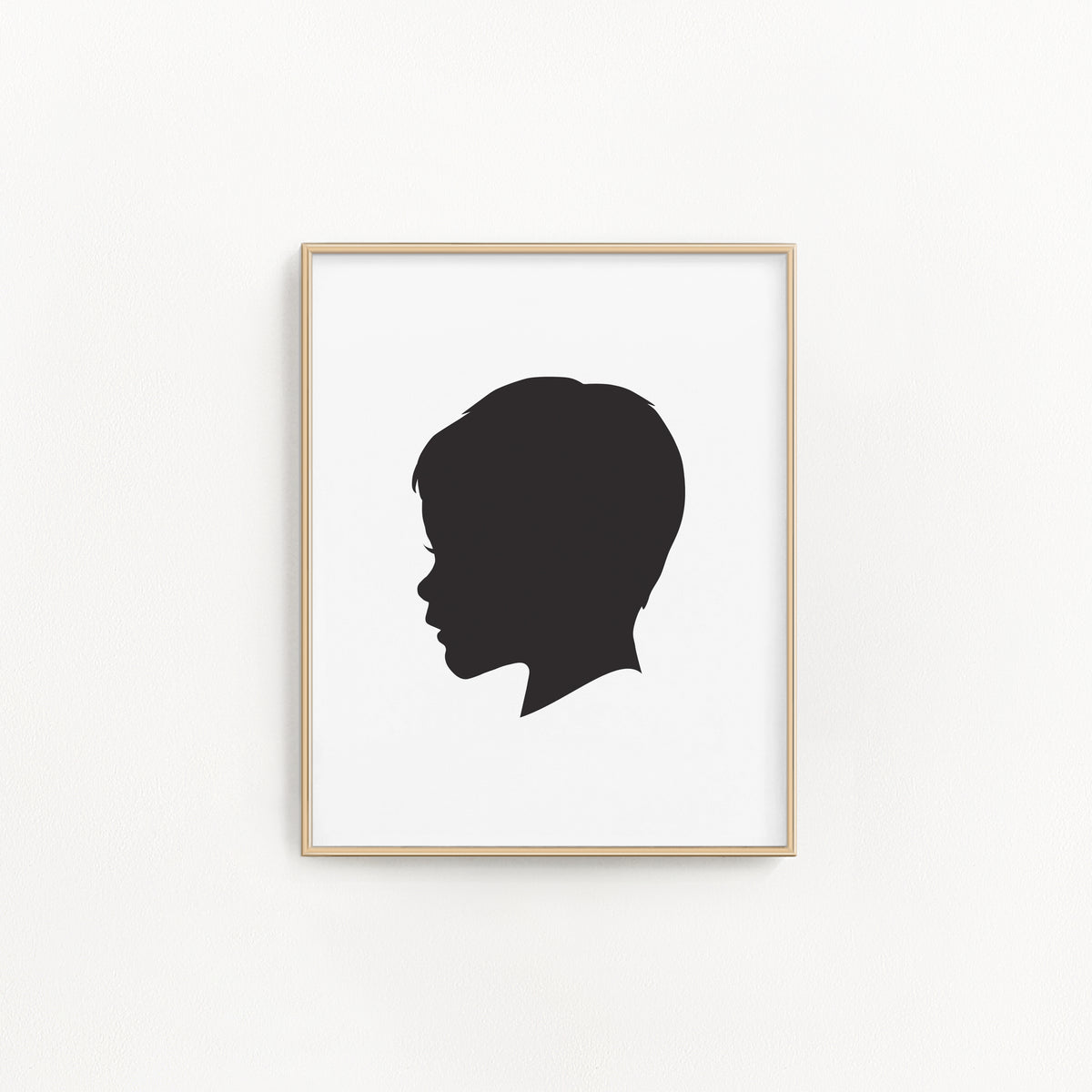 Kid Head Silhouette